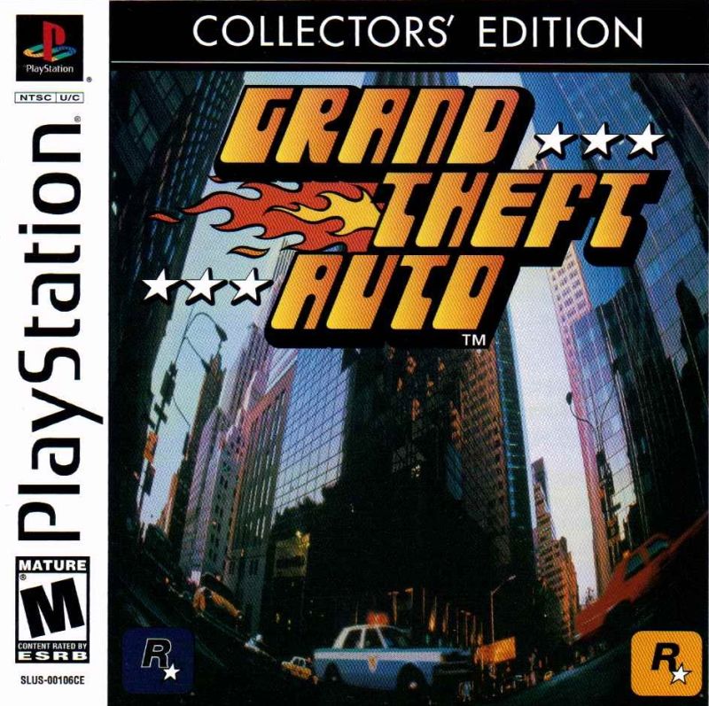 เกม Ps1 GRAND THEFT AUTO - COLLECTOR'S EDITION - [ 3 DISCS ] [SLUS ...