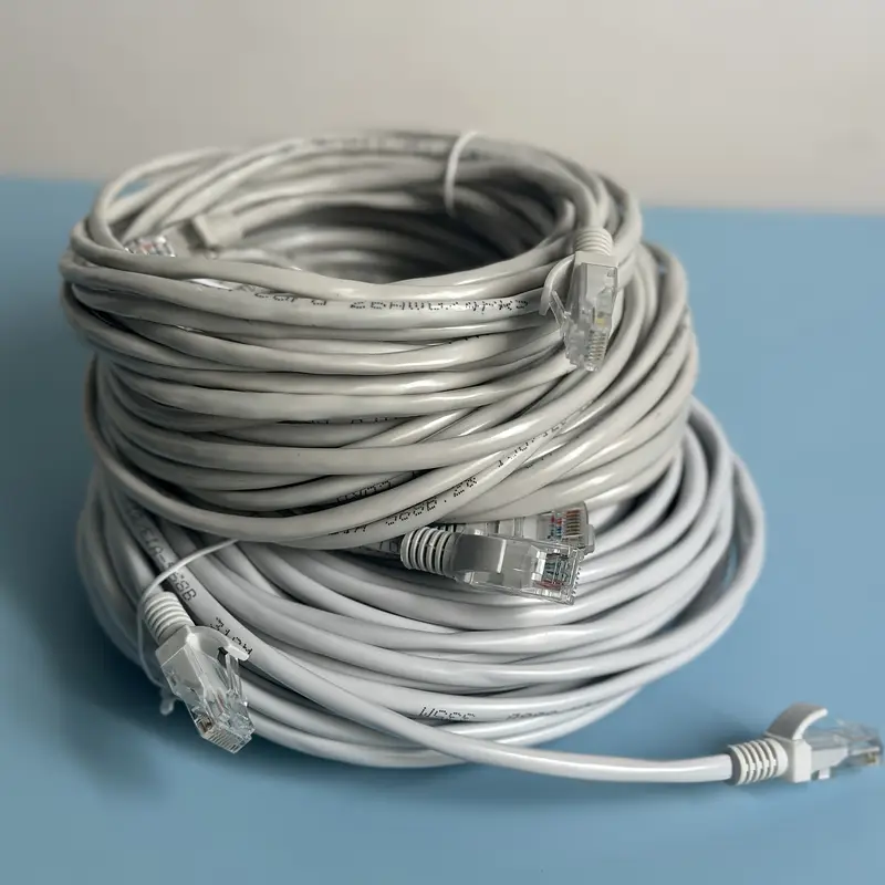 POE RJ45 Cable IP Camera Connection CCTV Cat5 Ethernet Network Internet ...