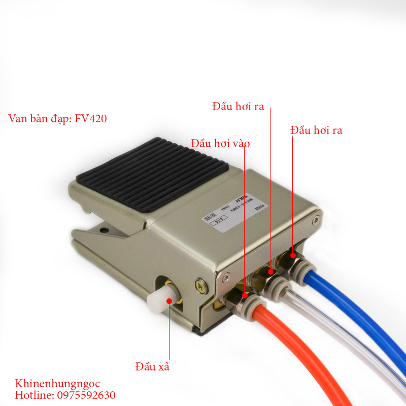 Bàn đạp khí nén airtac FV420 | Lazada.vn