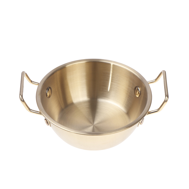 304 Stainless Steel Double Ear Snack Plate Seasoning Sauce Dipping ...