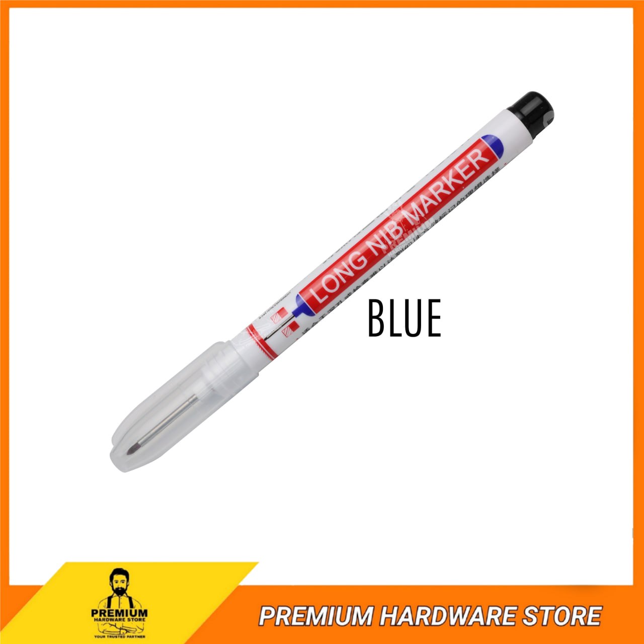 PREMIUM Multipurpose Long Nib Marker Waterproof Quick Drying Deep Hole ...