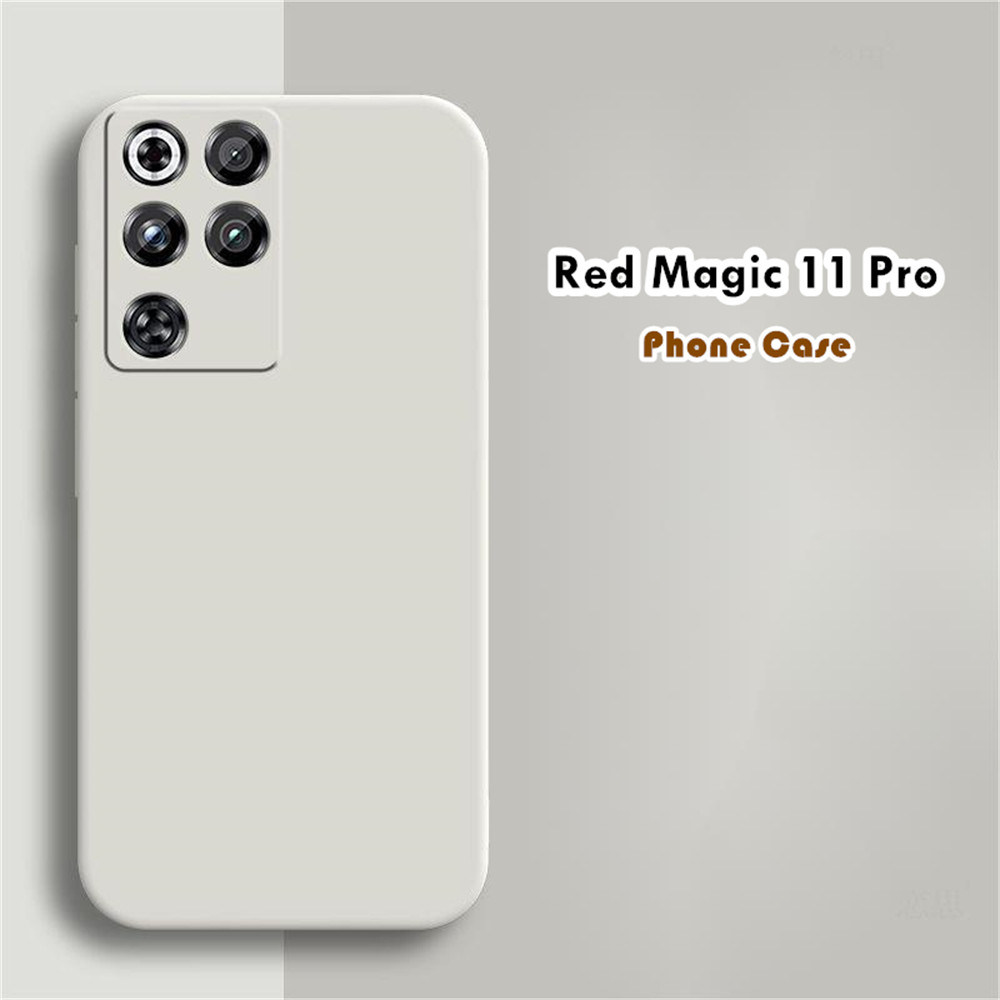 High quality For Red Magic 11 Pro Case Silicone Full Case Classic Solid ...