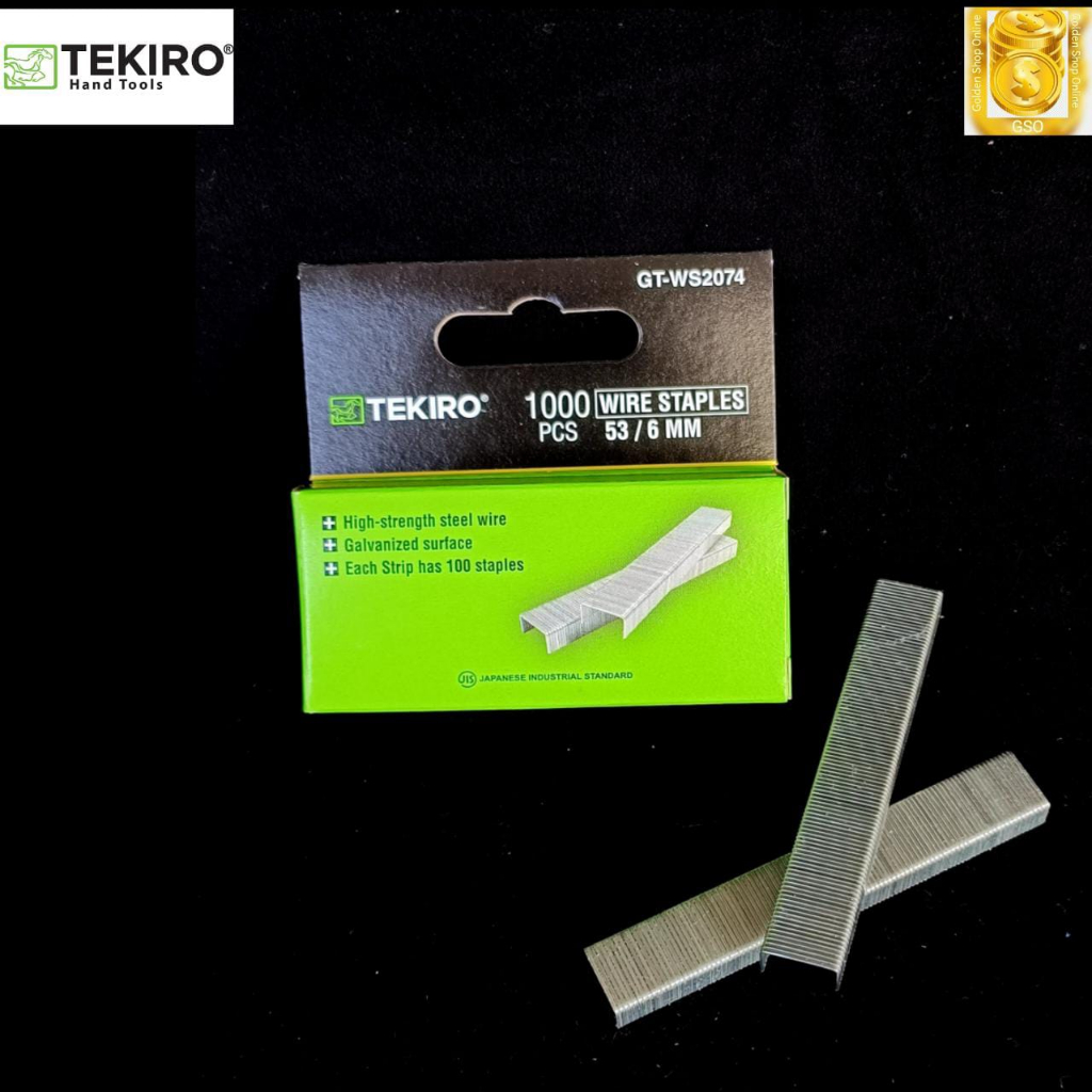 Isi Staples Tekiro ukuran 6mm | Lazada Indonesia