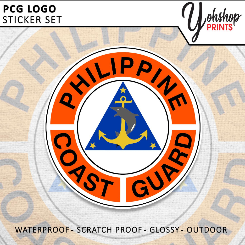 PCG LOGO Sticker Waterproof Vinyl Decal | Lazada PH
