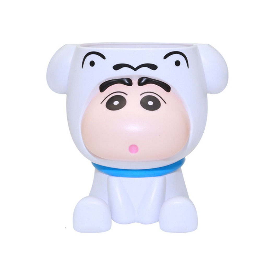 Interesting Crayon Shin Chan Cartoon Pen Holder Ornament Nohara Shiro ...