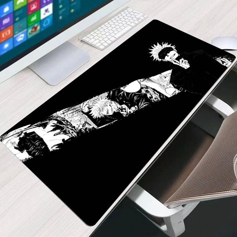 Jujutsu Kaisen อะนิเมะขนาดใหญ่แผ่นรองเมาส์ XXL มินิคอมพิวเตอร์อุปกรณ์ ...