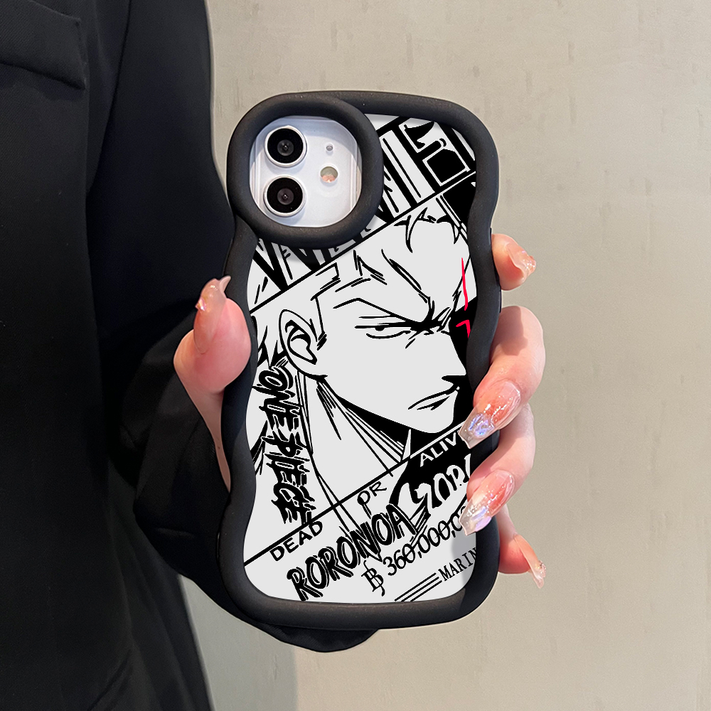 BILI for Vivo Y11 2019 Back Cover Cartoon One Piece Pattern Design Wavy ...