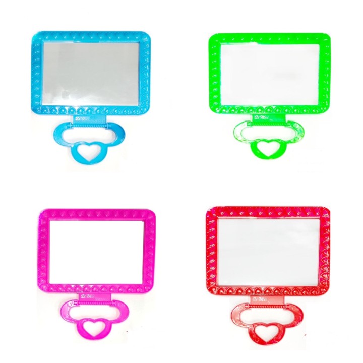 Stand Up Vanity Mirror Portable Handy Mirror Personal Grooming Mirror ...