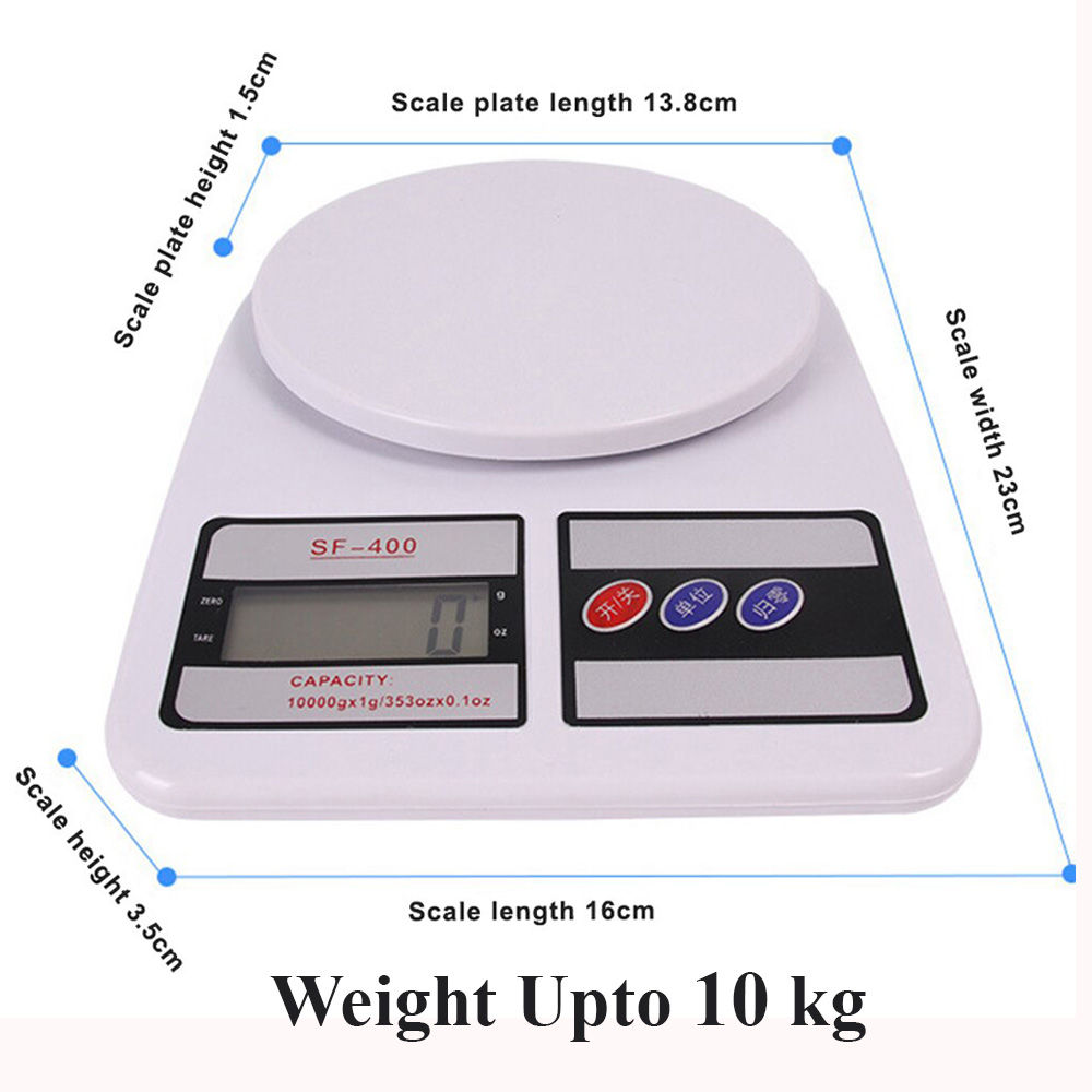 10KG Kitchen Electronic Scale – Digital Weighing Machine | MNK SHOP ...