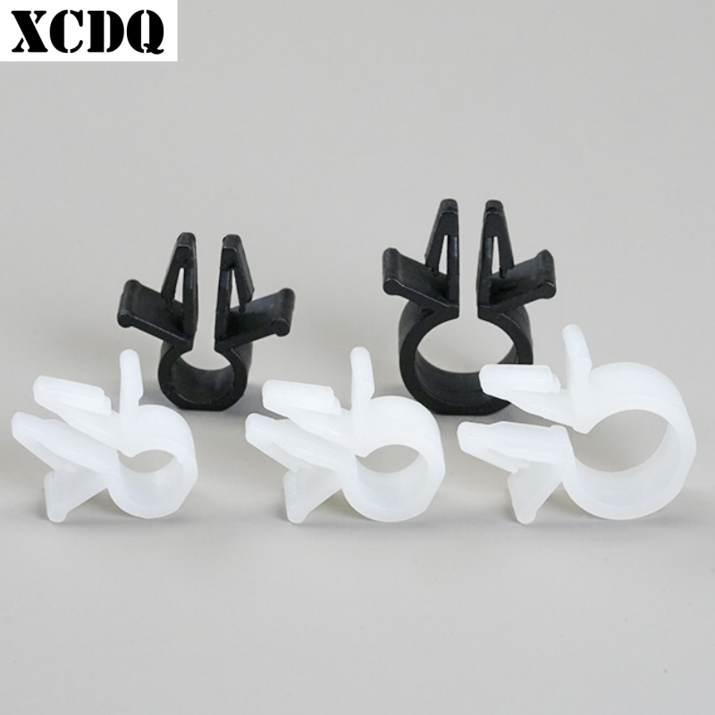 100pcs Car Clip Wire Sleeve Nylon Wire Buckle Positioning Line Wire ...