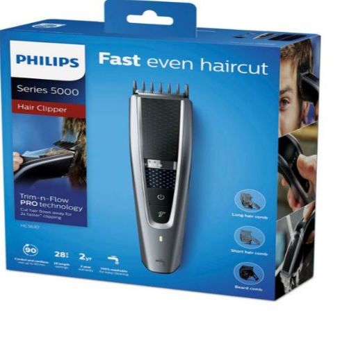 PHILIPS HC5630/15 Hairclipper series 5000 Washable hair clipper ...