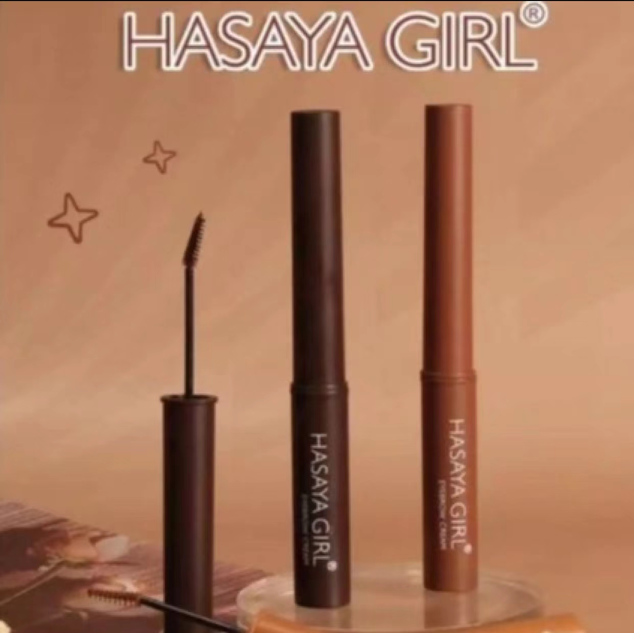 HH1066????????hasaya girl eyebrow cream มาสคาร่าคิ้ว มีให้เลือก 3สี แพ ...