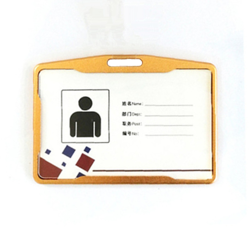 【SkinHorizon】Metal Staff Badge Holder Aluminum Alloy Pass Work Card ...