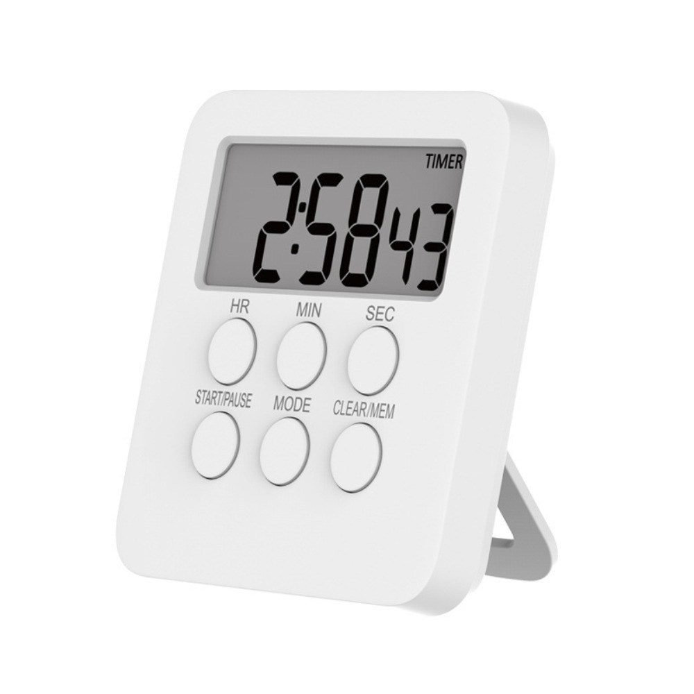 Stopwatch Tool Silent Electronic Timer Multifunction Magnetic Countdown ...