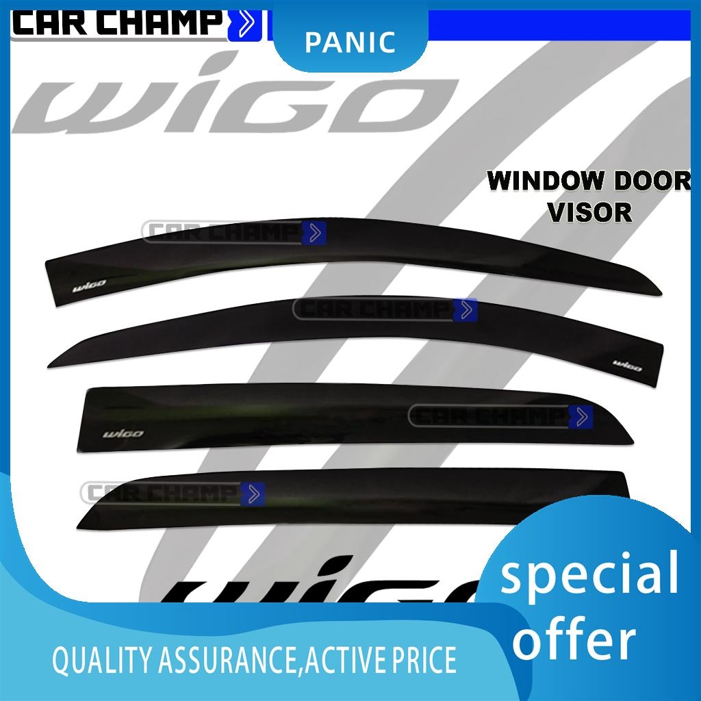 【mga bagong produkto】 Toyota Wigo 2014 to 2023 OEM Window door visor ...