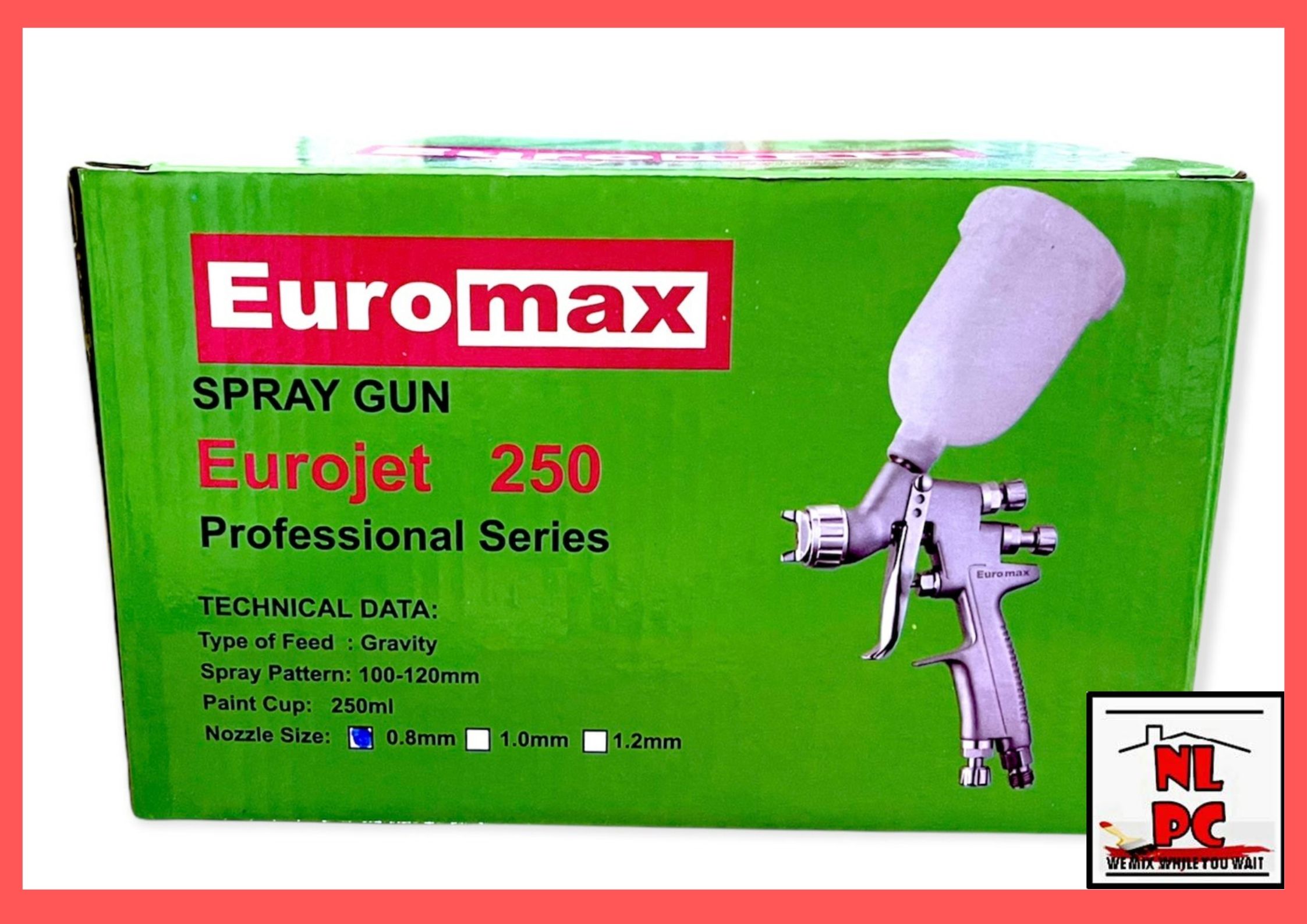 Euromax Eurojet250 Spray Gun | Lazada PH