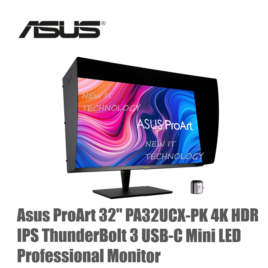 Asus ProArt 32" PA32UCX-PK 4K / PA32UCG-K 4K HDR IPS ThunderBolt 3 USB ...