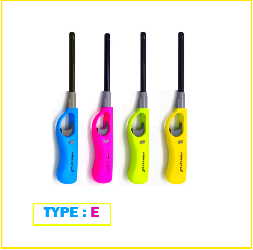 KENMASTER Gas Lighter Korek Gas Tembak Type E/ Gas Lighter E / Korek ...