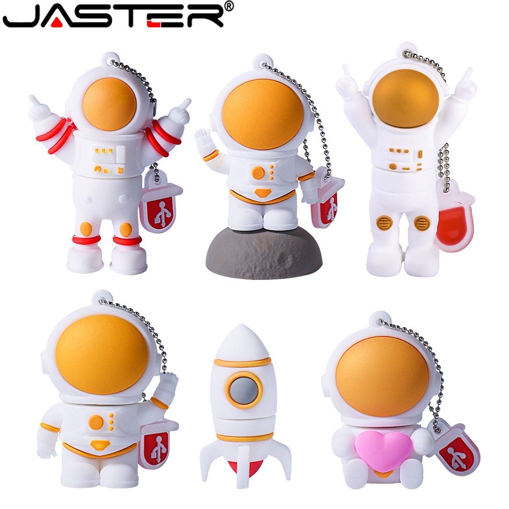 JASTER USB flash drive Astronaut Pen drive cute cartoon model Memory ...