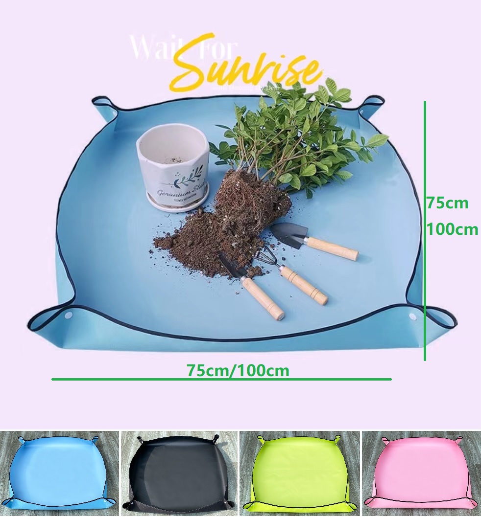 Gardening mat, Planting mat, Potting and soil replacement flower mat ...
