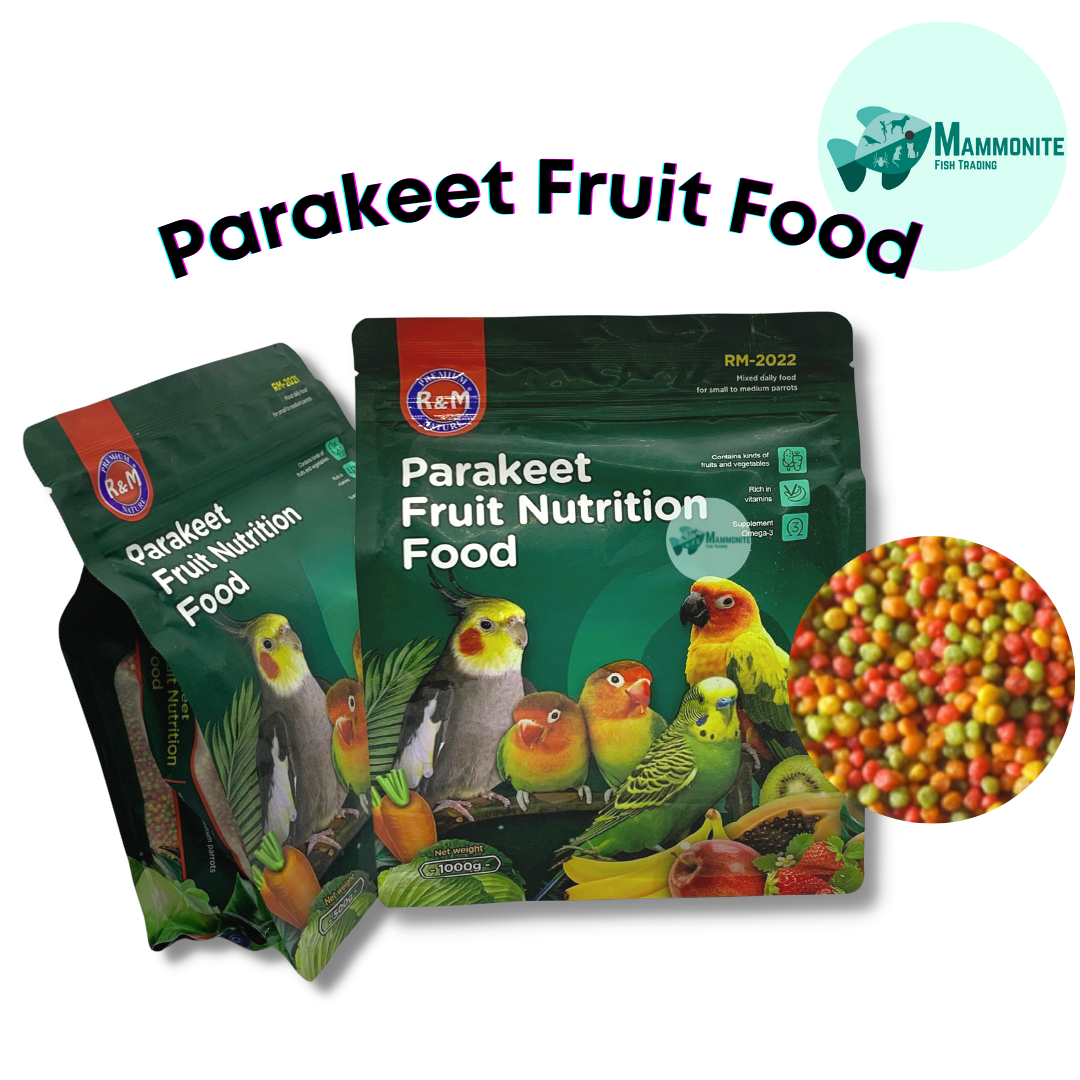 Bird R&M Parakeet Fruit Nutrition Food Pellets | Lazada PH