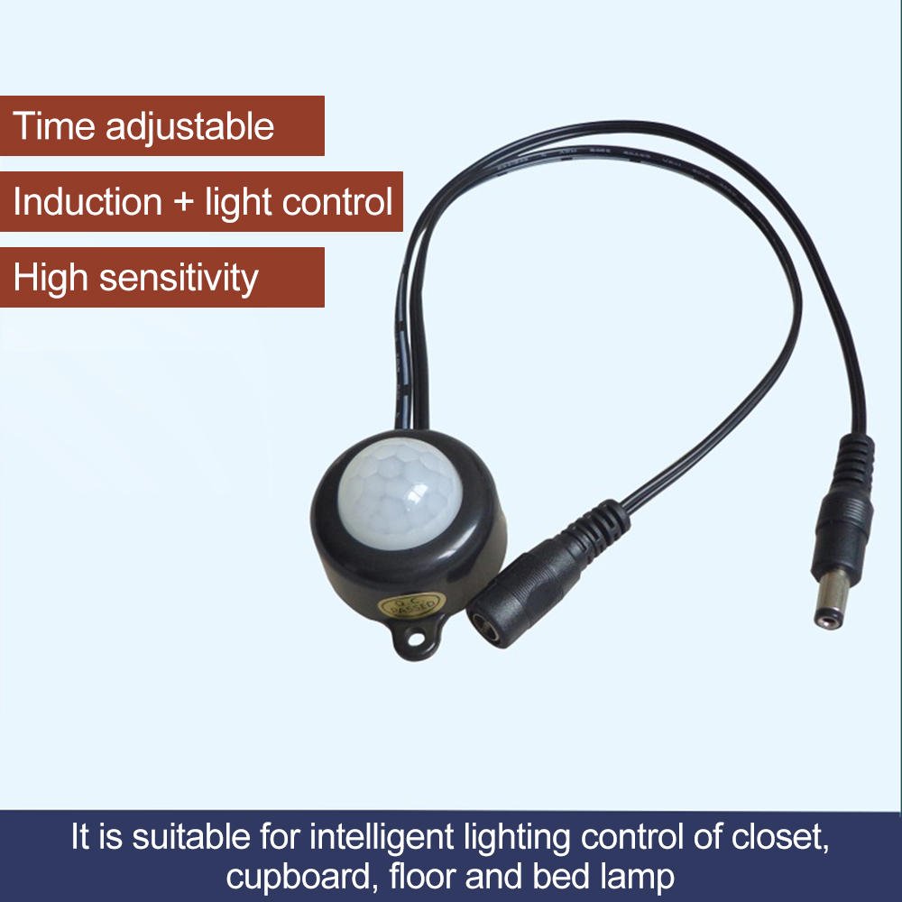 USB Body Motion Sensor Switch DC5V12V24V Human Motion Sensor DC Switch ...