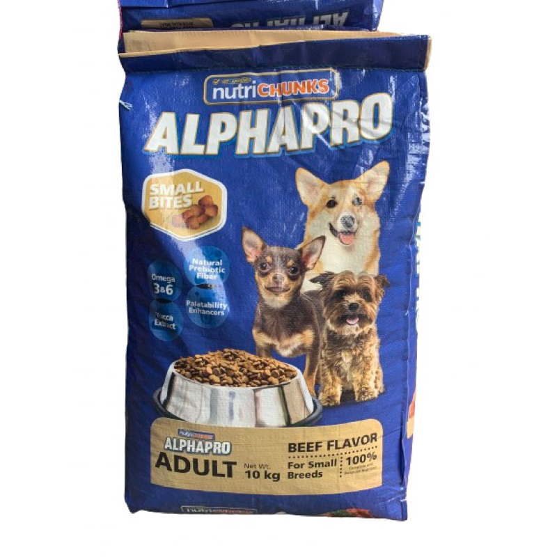 Nutri Chunks ALPHAPRO Adult Dog Food (10kg) | Lazada PH