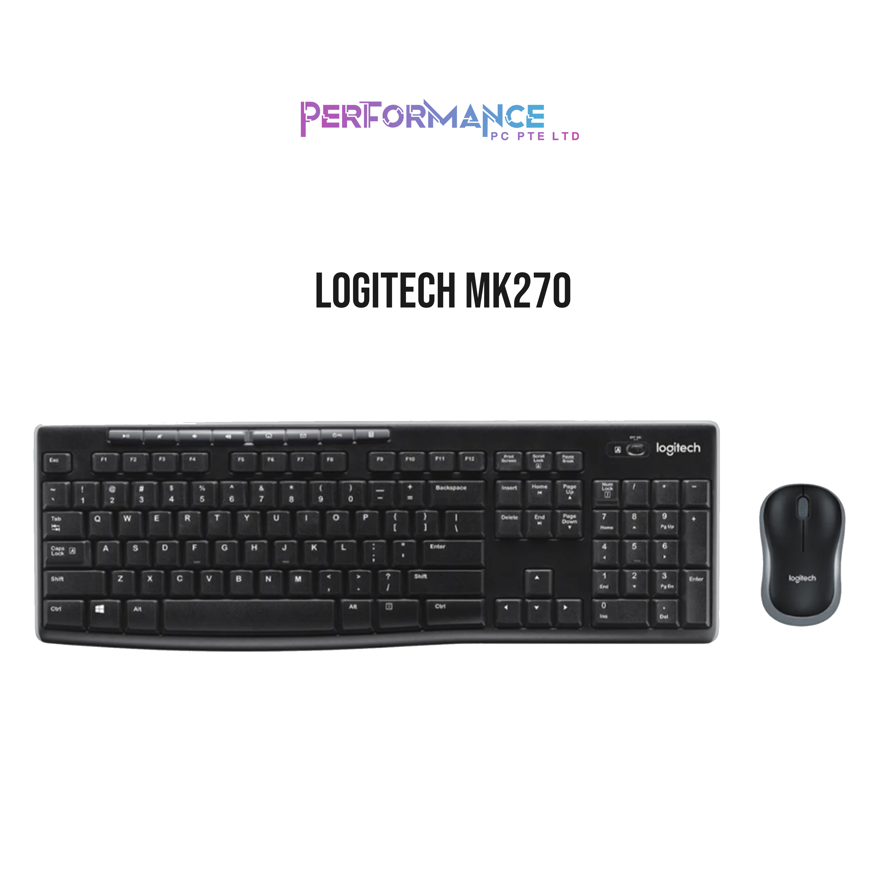 Logitech MK270/MK 270/MK275/MK 275 Wireless Keyboard And Mouse Combo ...