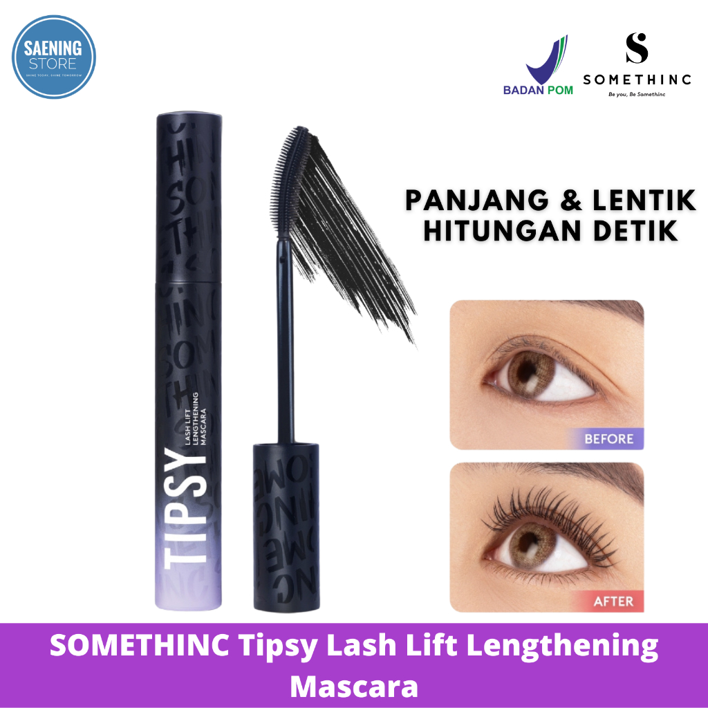 SOMETHINC Tipsy Lash Lift Lengthening Mascara | Lazada Indonesia