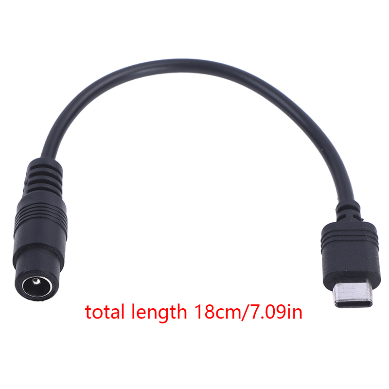 DC Type-c Female To 5.5*2.1 Female Cables 5521 Power Jack DC Power ...