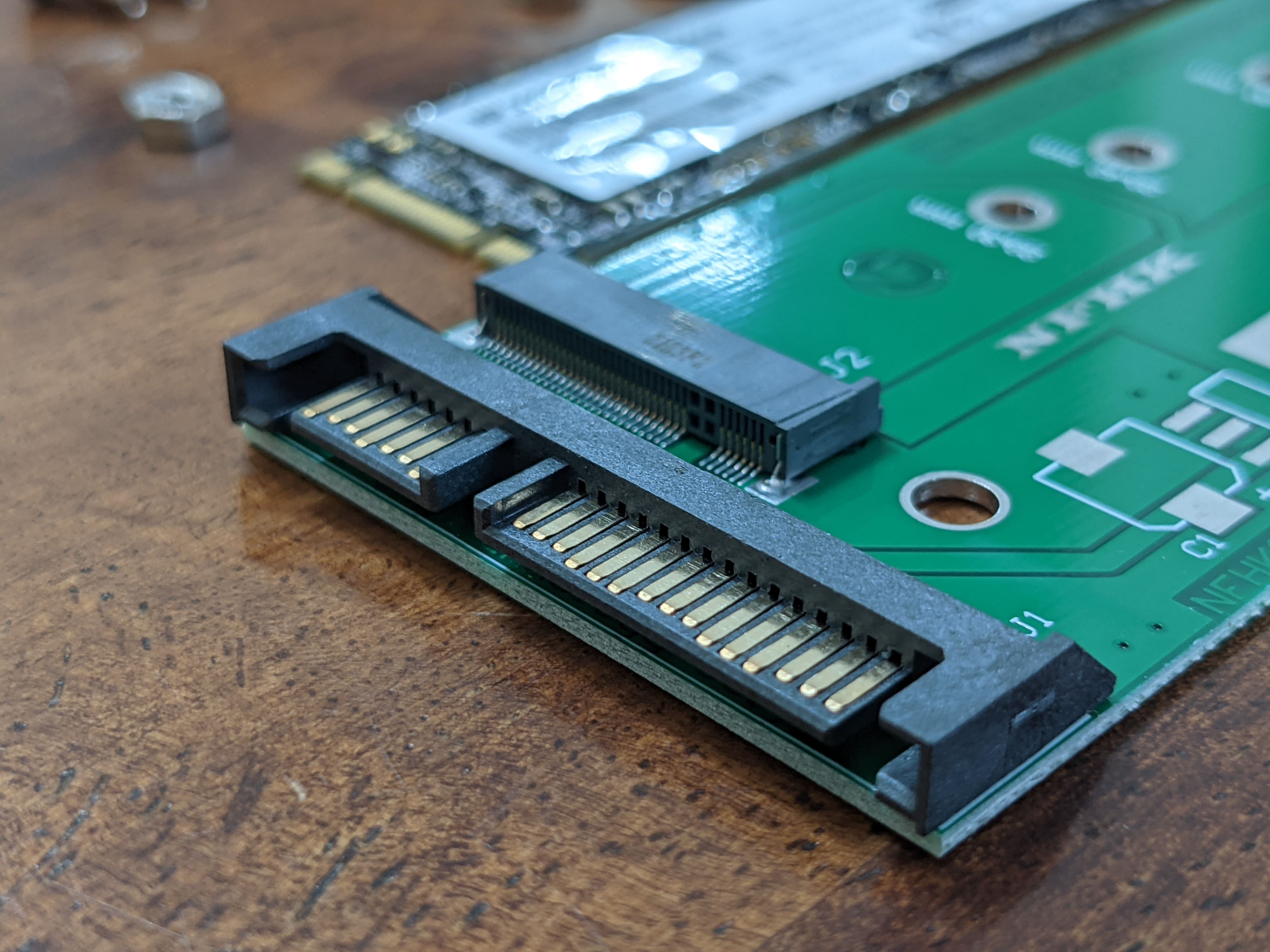 M.2 SATA to 2.5inch SATA connector adapter | Lazada