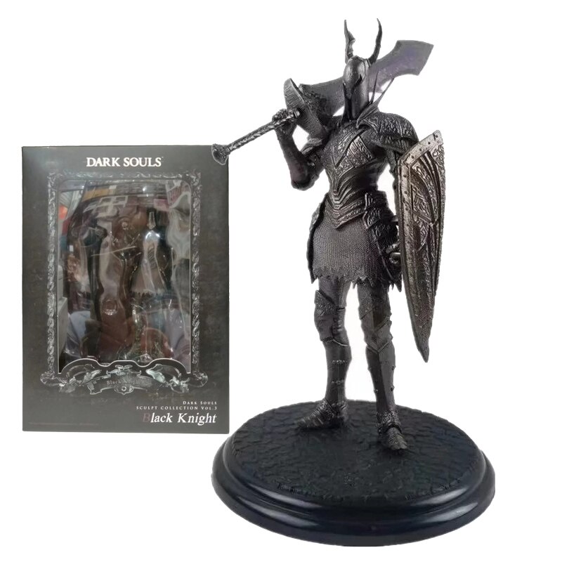 【Authentic Authorization】Dark Souls Black Knight Action Figures ...
