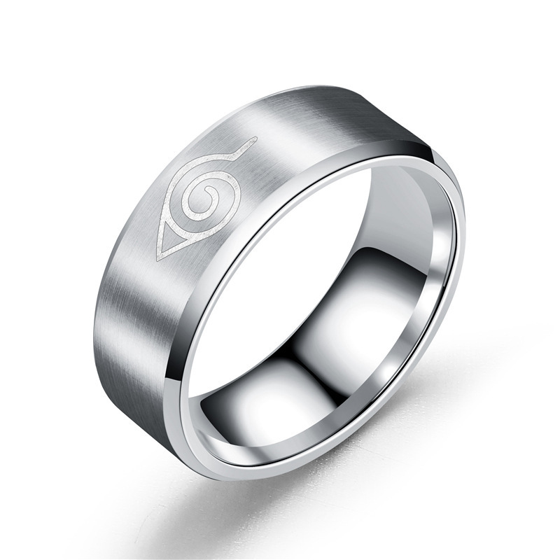 Xinghe Titanium Steel Animation Peripheral Naruto Ring Japanese and ...