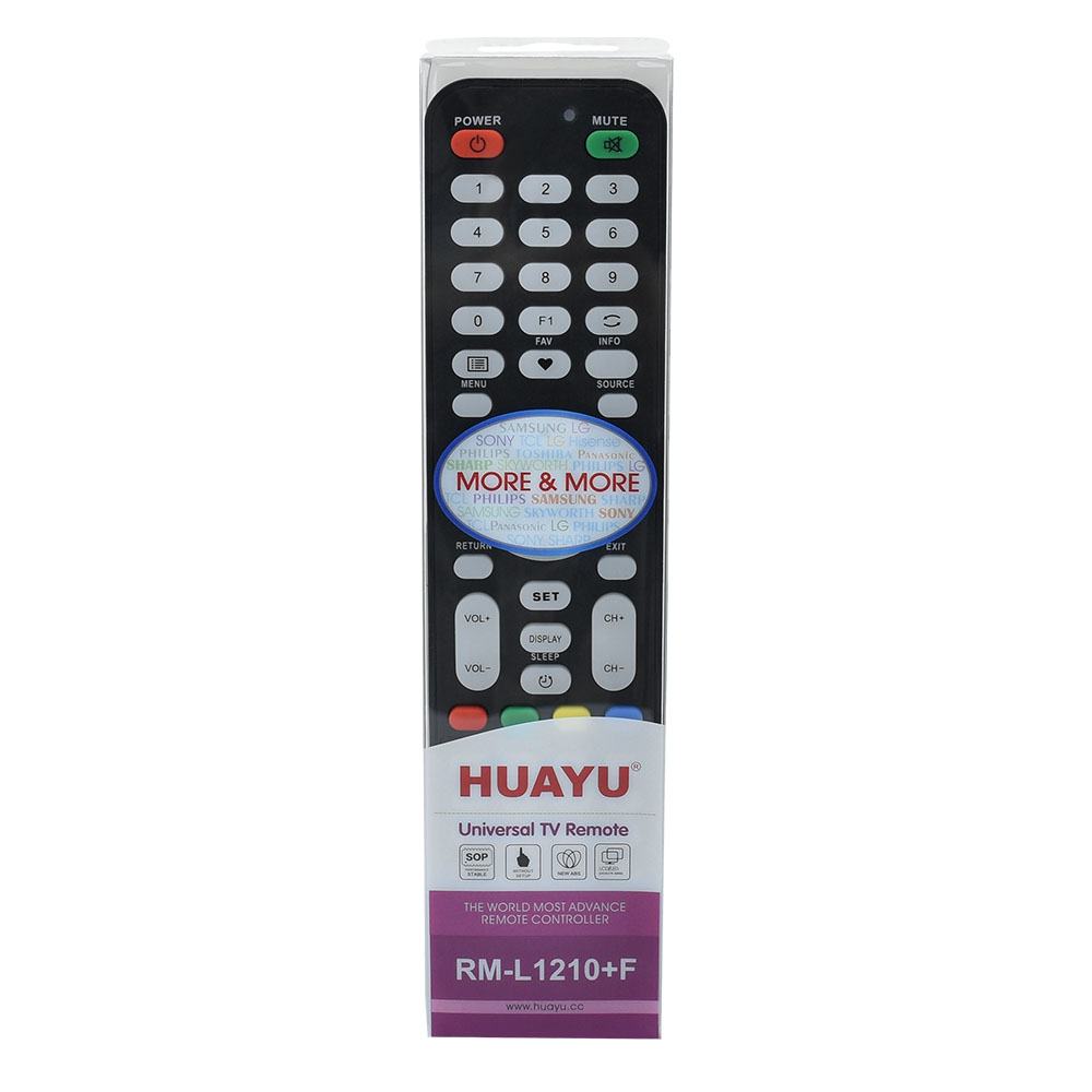 Huayu Universal LCD/LED TV Remote Control compatible Pensonic Starcrown ...
