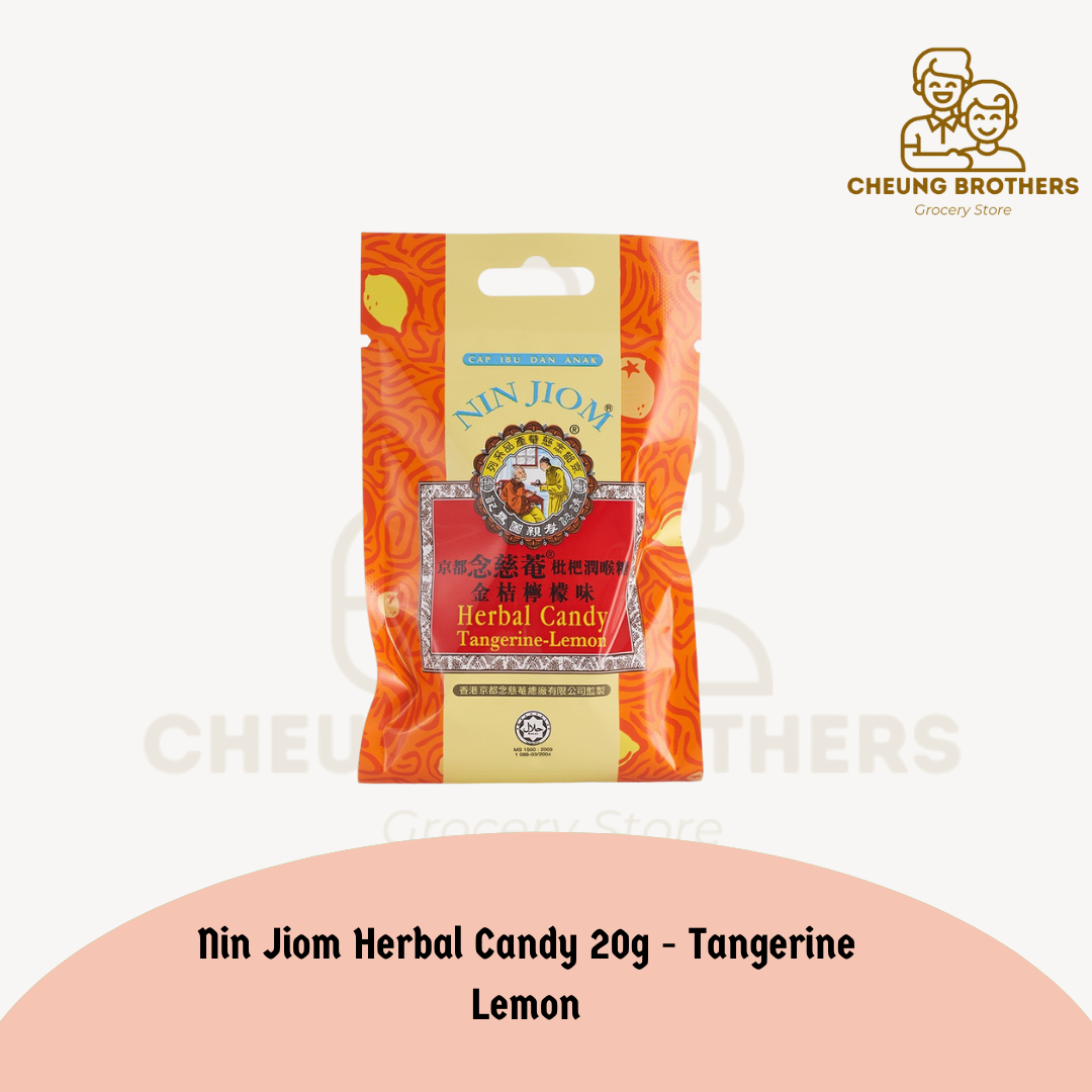 Nin Jiom Herbal Candy 20g - Tangerine Lemon | Lazada