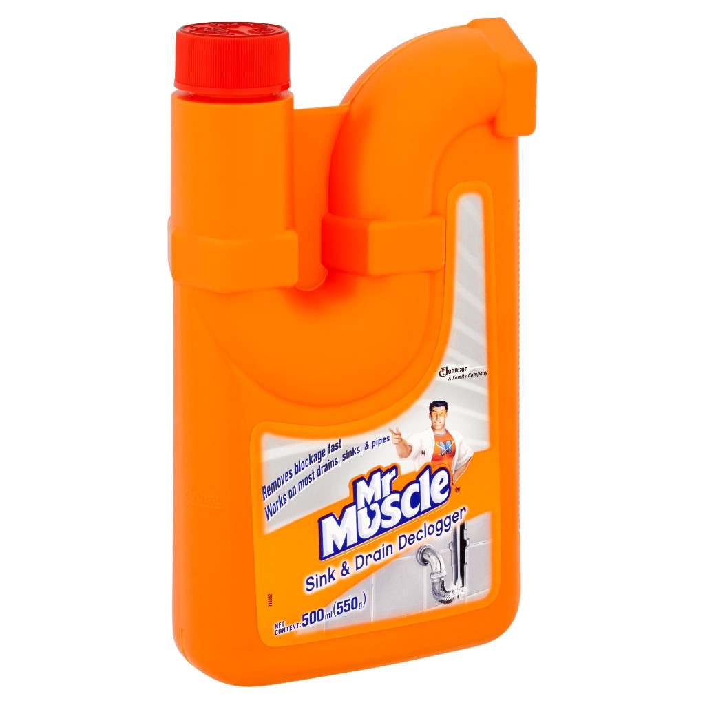 Mr Muscle Sink & Drain Declogger 500ml | Lazada