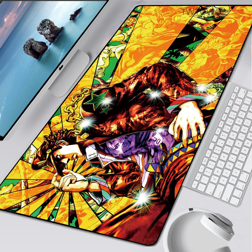 Anime Gaming Mousepad XXL Laptop PC Computer Large Mouse Pad Locking ...