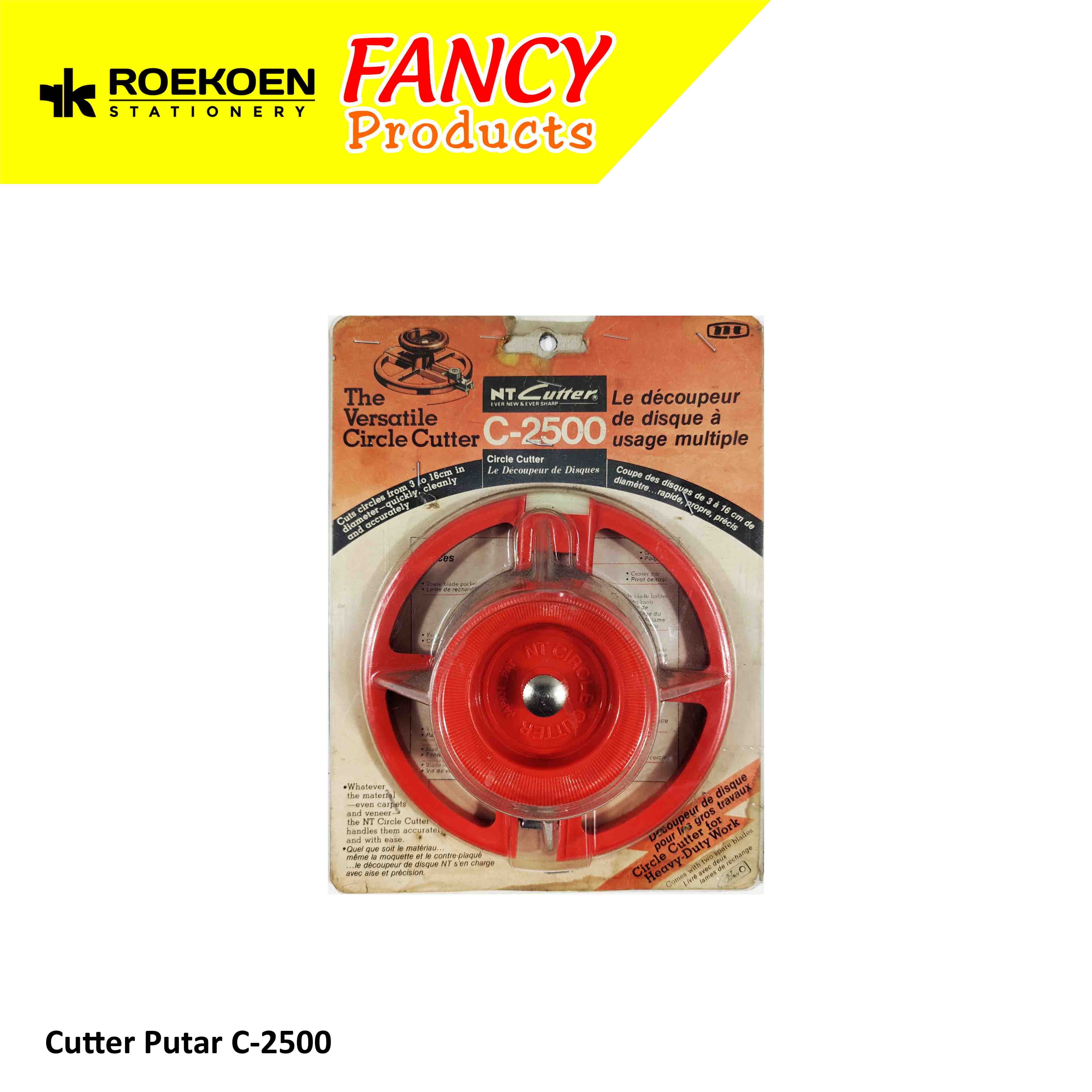 NT Cutter Lingkaran Versatile Circle Cutter C-2500 | Lazada Indonesia