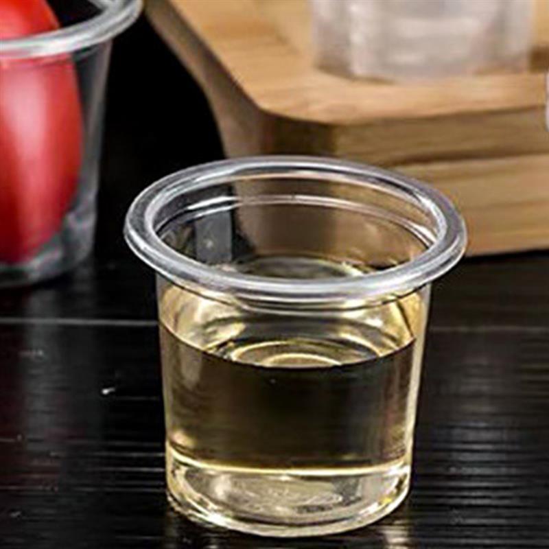 【100%-original】 200pcs 20ml Tasting Cup Small Plastic Cups Sample Mini ...