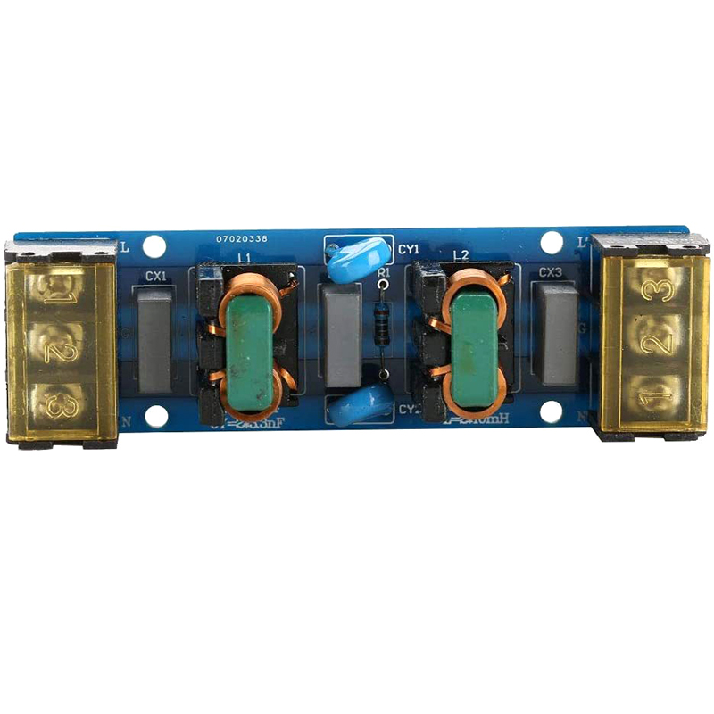 25A 6A Power Supply Filter EMI High Frequency 2 Stage Power Supply EMI Filter Low-pass Filter ...