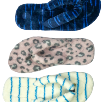 LOCHI | 1 PAIR INDOOR SLIPPERS / HOUSE SLIPPERS / BEDROOM SLIPPERS ...