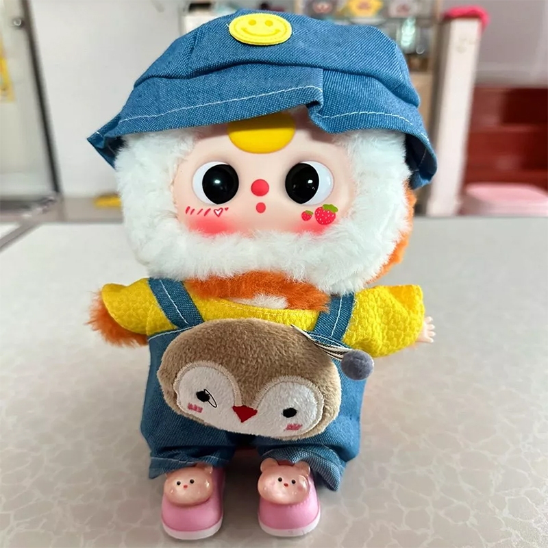 Pluck COD Baby Three V3 ชุดตุ๊กตา ชุดน้องเบบี้ทรี V.3 เสื้อผ้าตุ๊กตา DIY ผ้าฝ้าย ขนาด 20ซม（ขาย ...