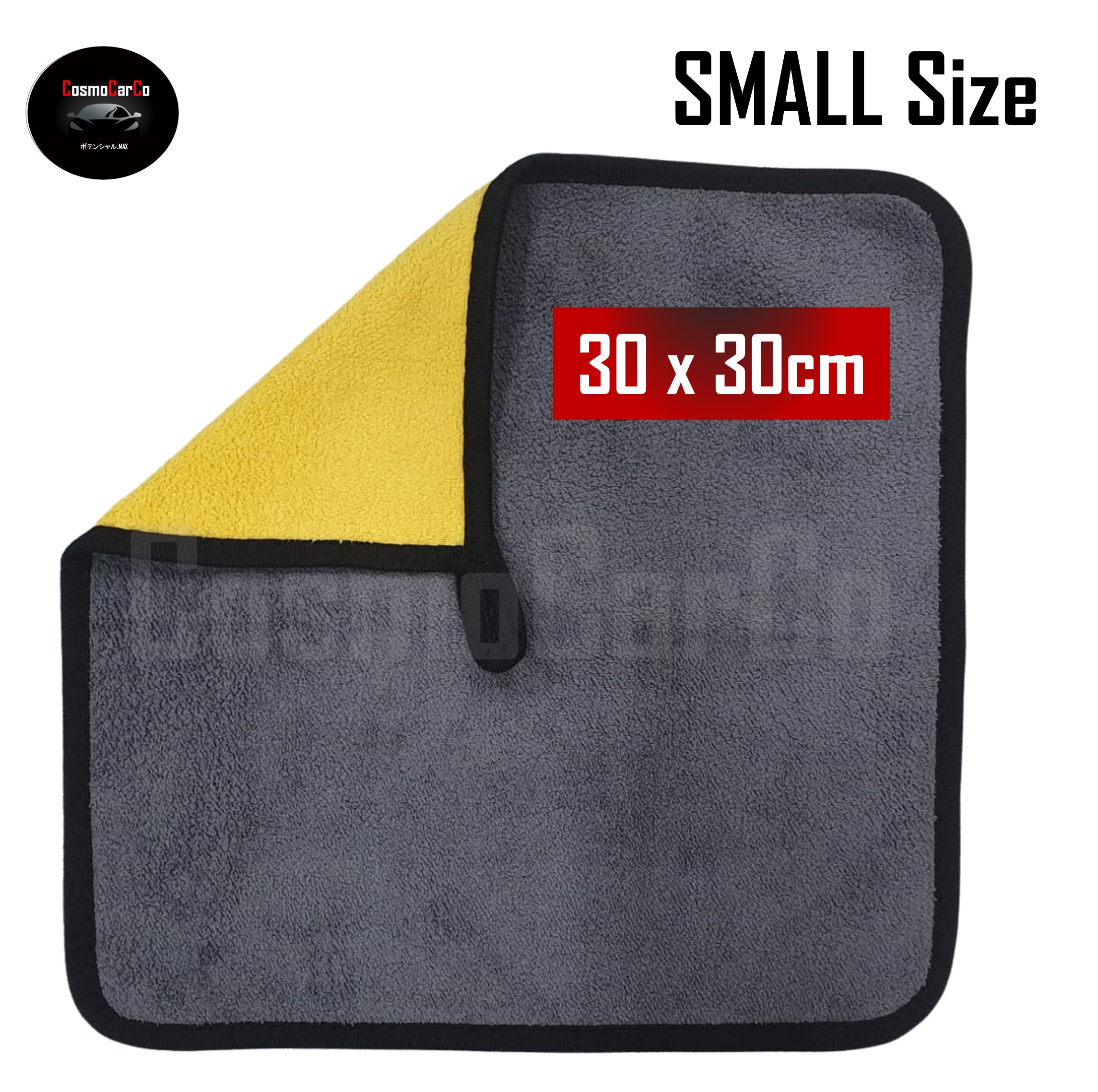 SG Seller FAST Delivery – Microfiber Car Cleaning Cloth 600GSM Thick Strong Water Absorbent Car ...