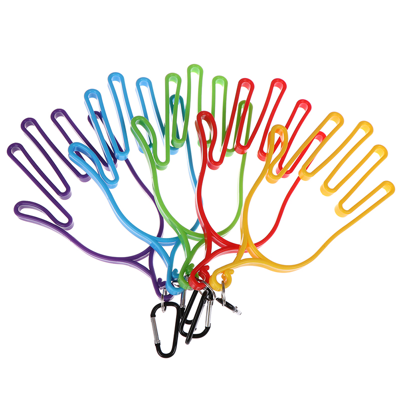 Golf gloves rack golfer tool plastic golf gloves holder rack with key ...