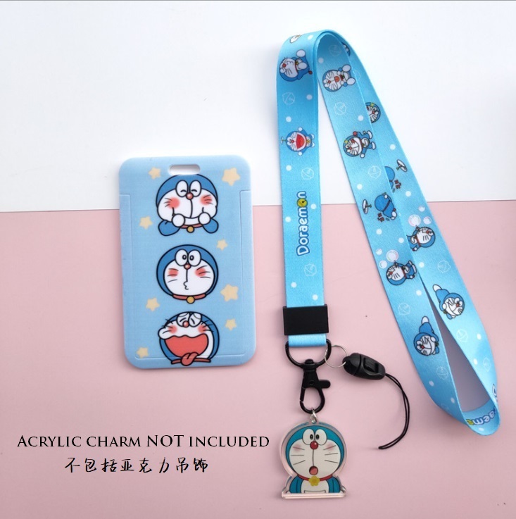 【Ready Stock】Doraemon Cartoon Cute ID Holder Doraemon Card Holder ...