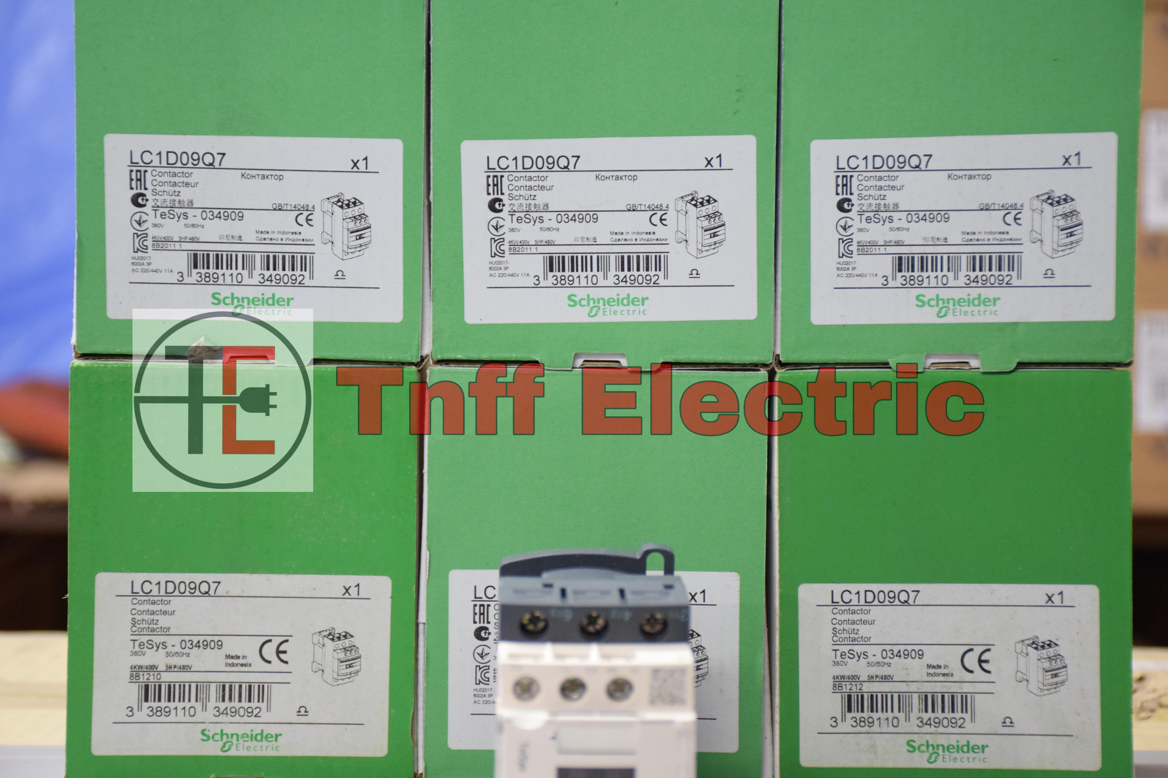 Schneider TeSys D LC1D09M7, LC1D09B7, LC1D09E7, LC1D09F7, LC1D09Q7 ...