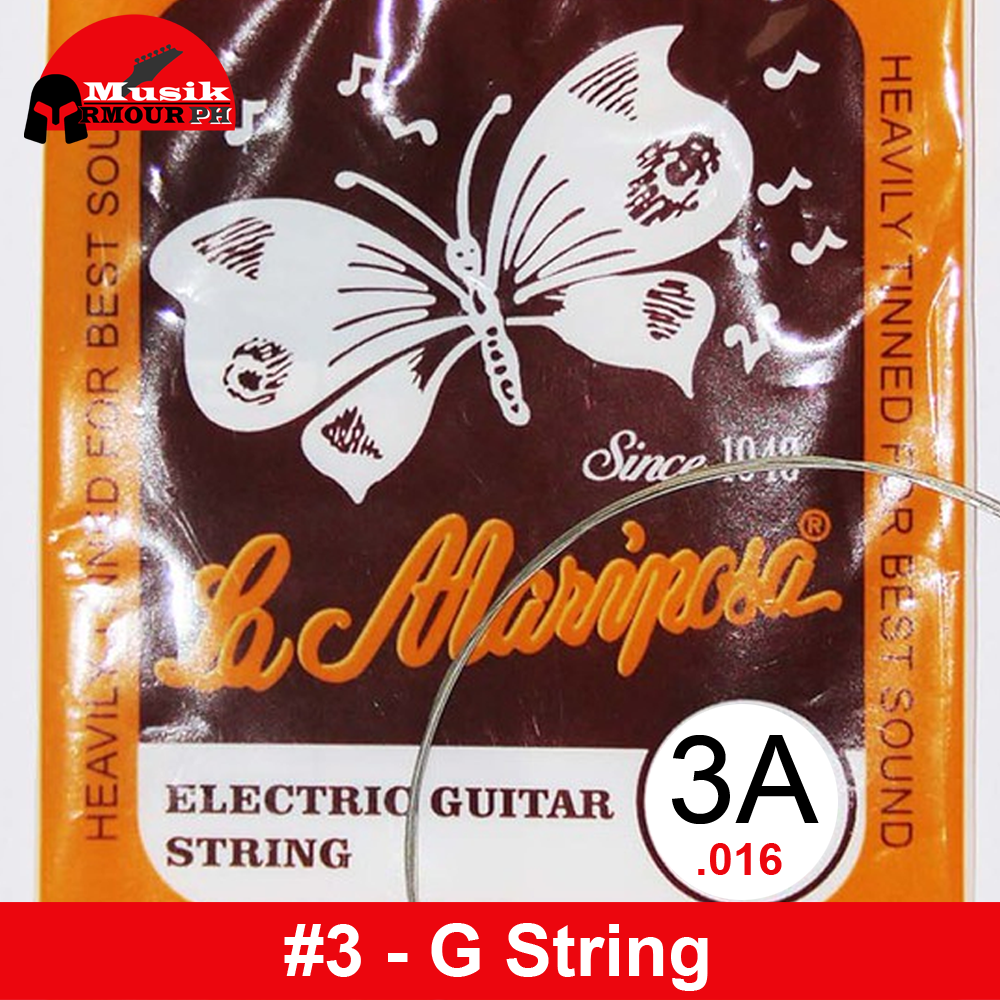 0.9 La Mariposa Electric Guitar String Gauged 0.9 (PER PIECE) | Lazada PH