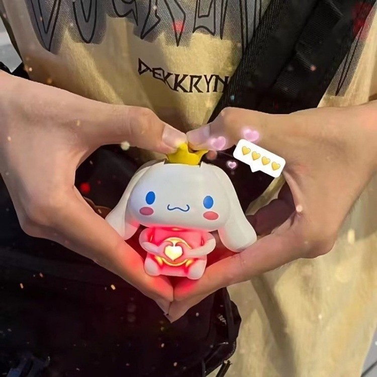 Sanrio Heart Doll Voice Toy Kuromi Cinnamoroll Confession Girlfriend ...