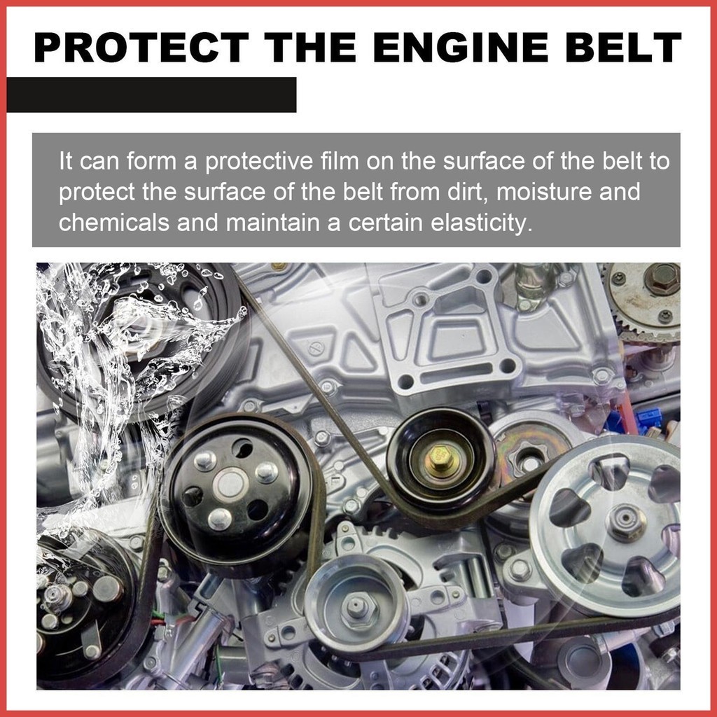 Car Engine Belt Lubricant 100ml Automobile Engine Belt Dressing Spray ...
