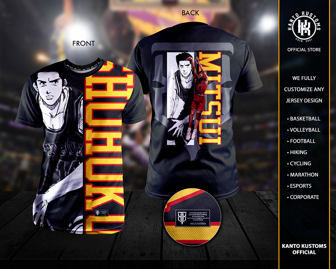 Kanto Kustoms x Slam Dunk Collection Basketball T-Shirt “Shohoku ...